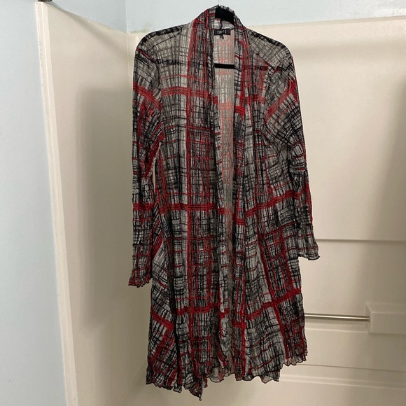 Comfy USA | Tops | Comfy Usa Flowy Open Front Lightweight Tunic Top Sz ...